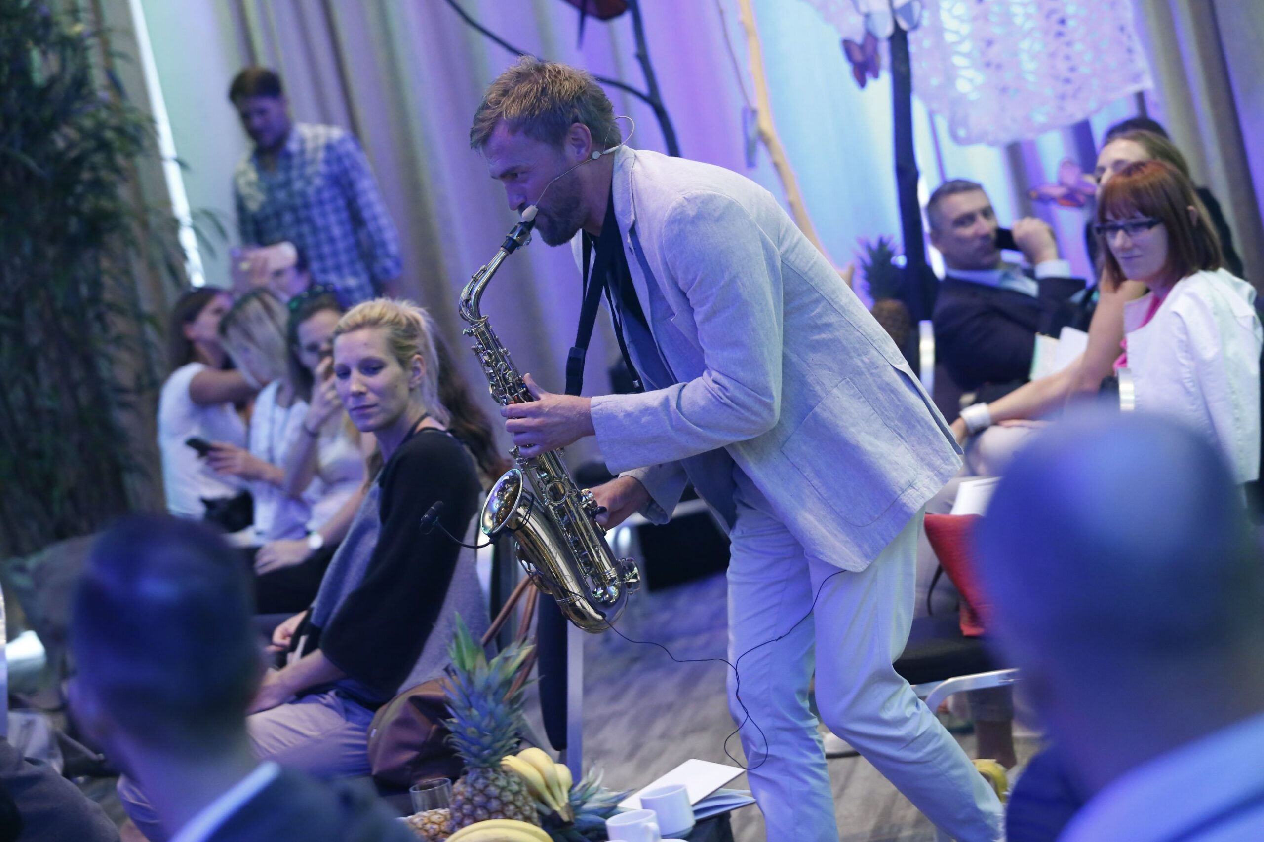 Tomaž Nedoh je navdušil s kombinacijo glasbe in gastronomije ...